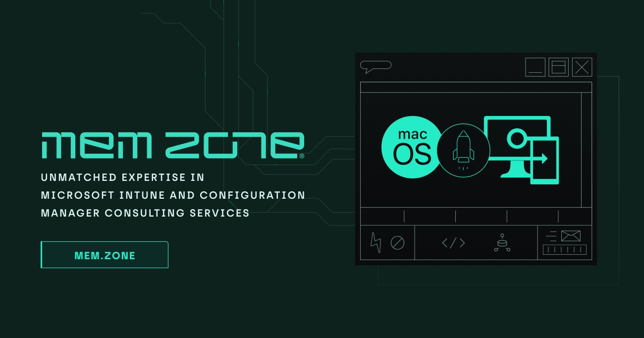 MEM.Zone | Introducing: Intune macOS Onboarding Tool